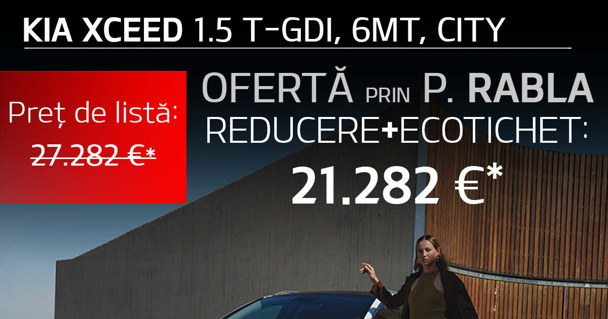 Discount + Ecotichet Rabla = Prețuri excelente la Kia Oradea! - BIHON