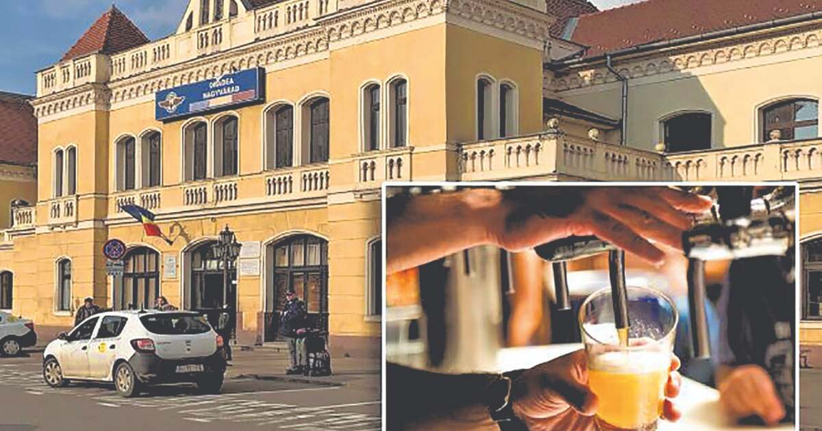 Bar din Gara Oradea, închis temporar pentru că a servit cu alcool un ...