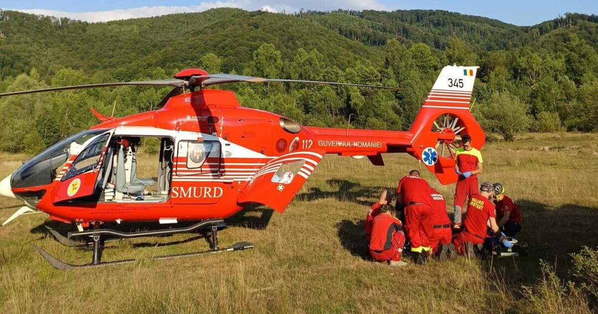 Incident în Bulz: turist, rănit de un copac uscat, transportat la ...