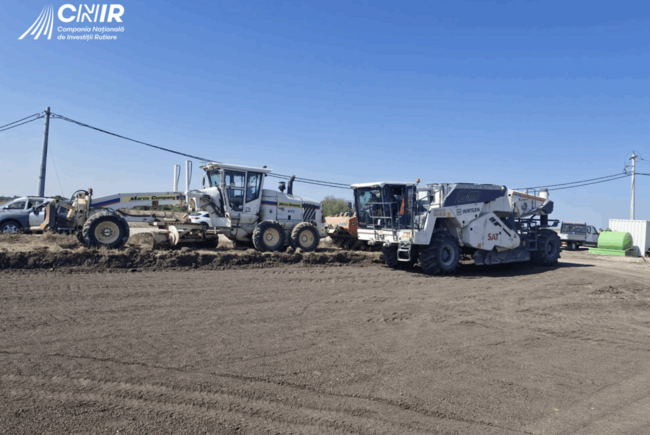 CNIR verifică șantierul lotului Chiribiș-Biharia al Autostrăzii ...