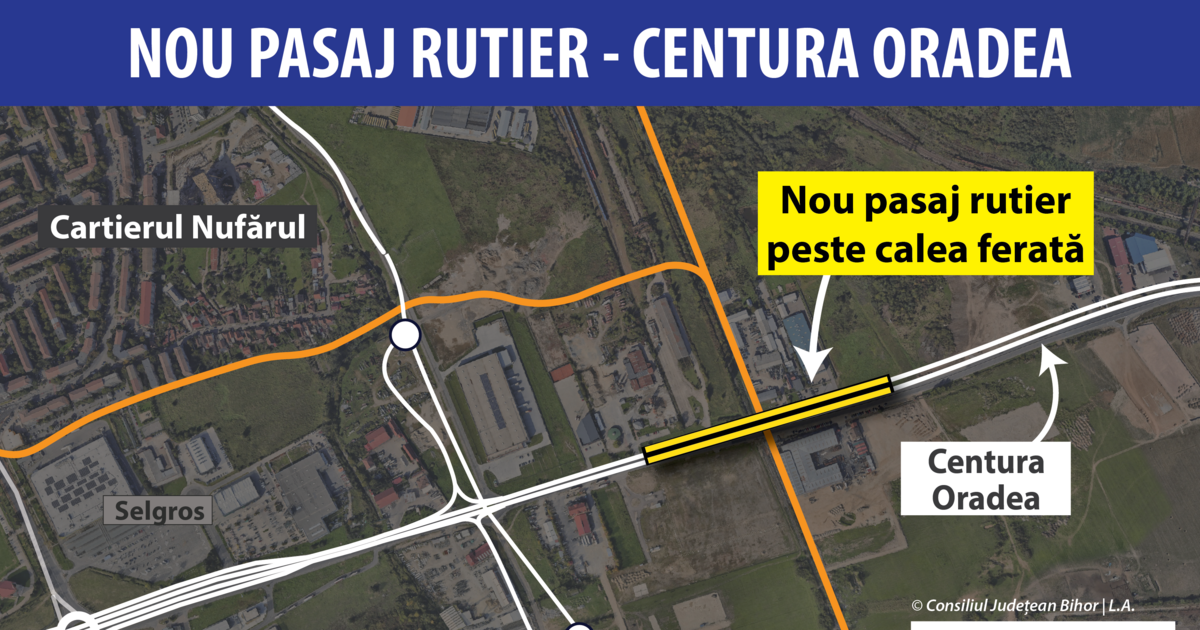 Se face un pas înainte pentru pasajul de pe Centura Oradea, dar ...