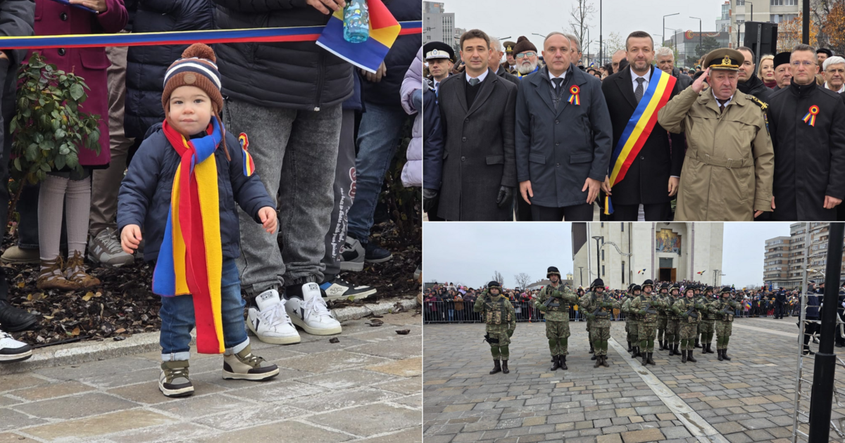 Oradea, în haine de sărbătoare: Mii de oameni au celebrat 1 Decembrie ...