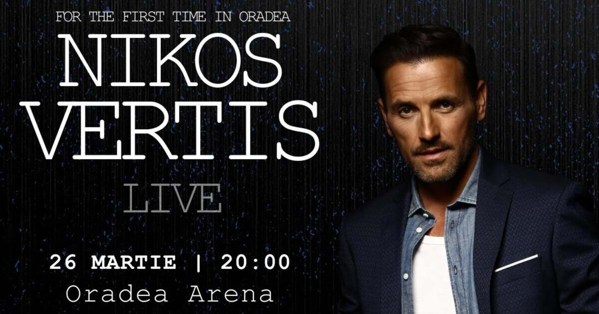 Nikos Vertis vine pentru prima dată la Oradea. Un eveniment istoric la ...