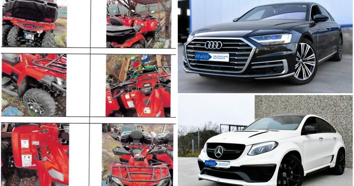 Autoturisme și utilaje confiscate de stat, scoase la vânzare cu ...