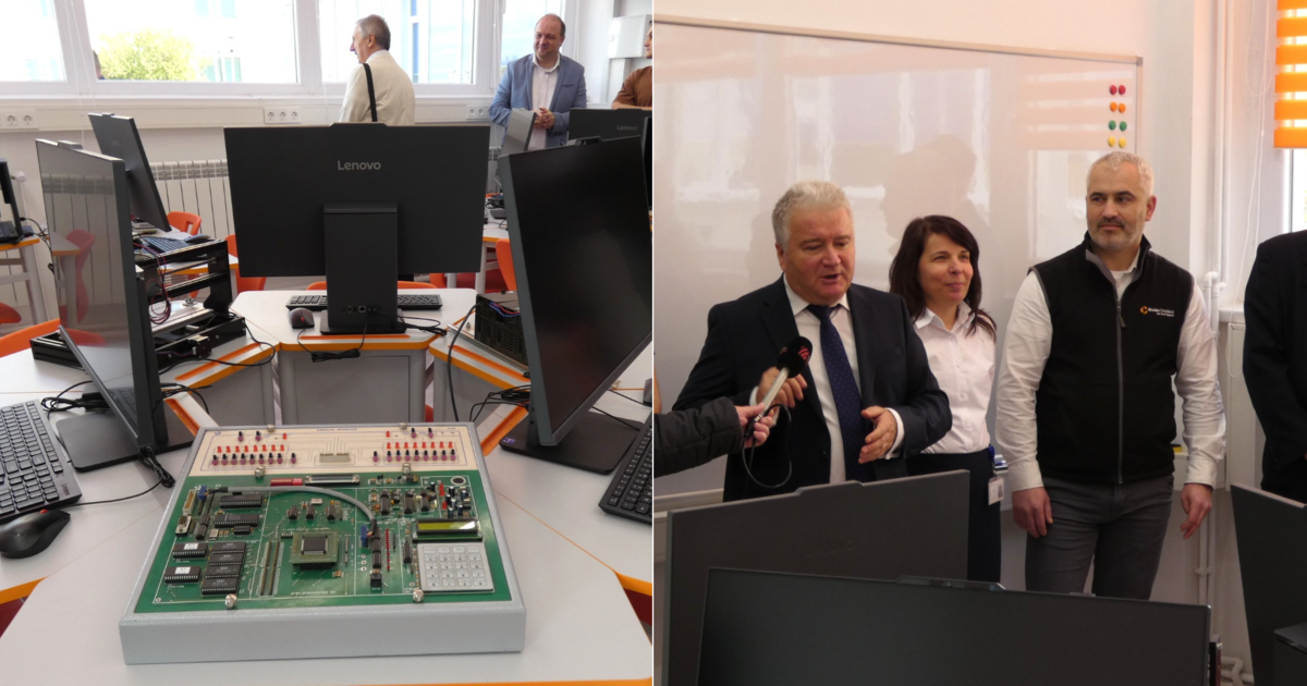 Laborator de Automatică modernizat, inaugurat la Universitatea din ...