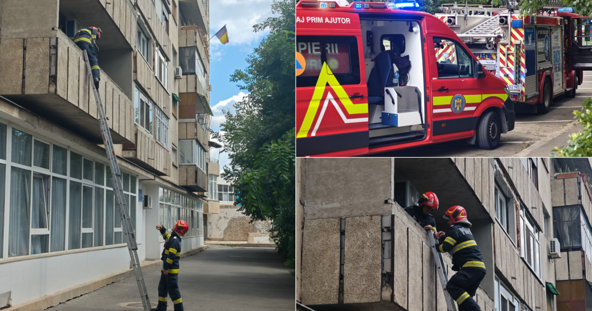 Mobilizare de urgență pe Bulevardul Dacia: pompierii orădeni au salvat ...