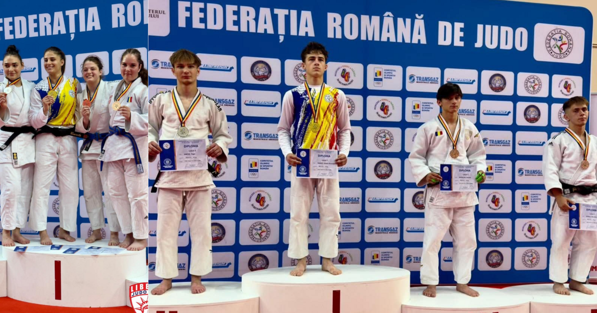 Judoka orădeni pe podium la Campionatul Național de judo U23 de ani - BIHON