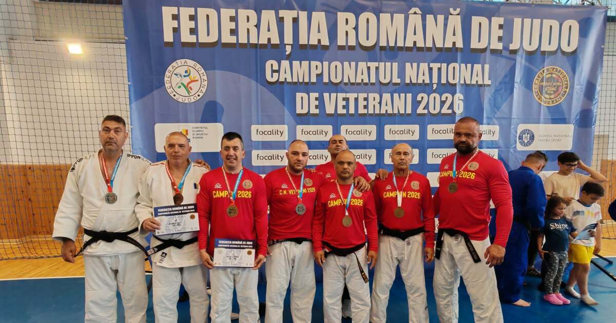Opt medalii pentru Veteran Judo Club Tora Oradea la Campionatele ...